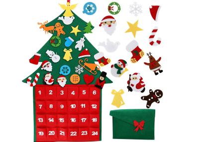 Cina Il calendario 29Pcs di conto alla rovescia orna le decorazioni ritenute di Natale in vendita