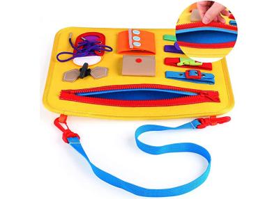 China Basic Skills Board Montessori Felt Educational Toys Te koop