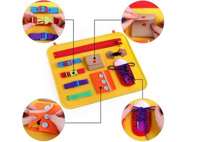 China Basic Skills Board Montessori Felt Educational Toys Te koop