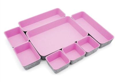 China Makeup 3mm EN71 Felt Drawer Trays For Drawers Dividers for sale