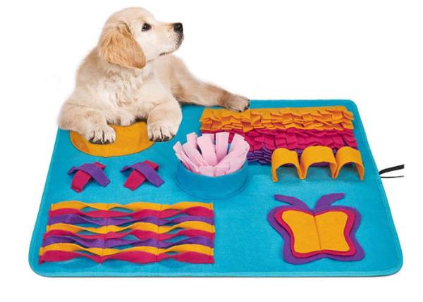 Quality Mechanical Wash Stress Release 23x27 Felt Snuffle Mat For Dogs for sale