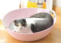 Quality Stocked 48*45*17cm Felt Cat House Sleeping Bed for sale