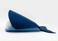 Quality Handwash Folding Blue Shark Stocked Felt Cat Bed for sale