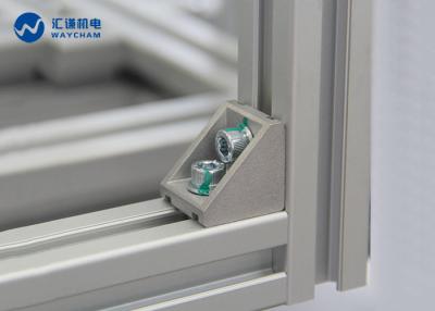 China Conectores de alumínio anodizados do entalhe de 6463-T5 6061-T6 T à venda