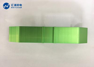 China Groen Geanodiseerd +/-0.002mm Aluminium Machinaal bewerkt het Instrumentengeval van het Delenaluminium Te koop