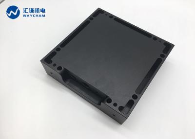 China Las piezas que trabajan a máquina de aluminio anodizadas negras del CNC de Ra0.4 6063T5 señalan recinto ligero en venta