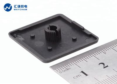 Cina Gli ABS degli accessori della scanalatura del nero 30MM*30MM T quadrano il cappuccio protettivo di plastica in vendita