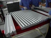 China Silver Anodized Solar Panel Support Frame Customization Solar Module Frame for sale