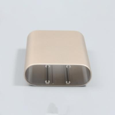 Cina Sabbiare i pezzi meccanici di alluminio di CNC ha espulso scatola di alluminio 60*60*70mm in vendita