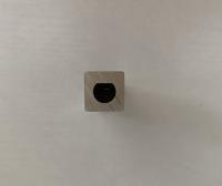 China Square Column With Oval Hole CNC Machining Components Source Material for sale