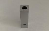 China Square Column With Oval Hole CNC Machining Components Source Material for sale