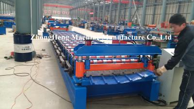 China R Panel Roof Sheet Roll Forming Machine With Hydraulic Pump And Control Box for sale