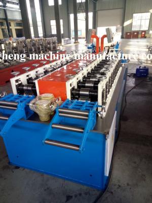 中国 Precision 8-Pass Galvanized Steel Roll Forming Machine For Garage And Downpipe 販売のため