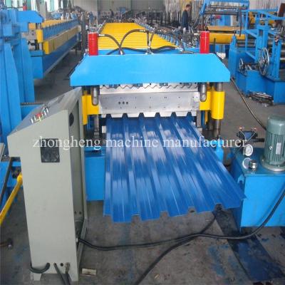 China Automatic Control Ibr Roofing Sheet Roll Forming Machine 14 Stages for sale