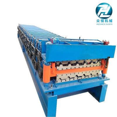Cina Rotolo del tetto della lamiera sottile del ferro ondulato che forma macchina con capacità elevata in vendita