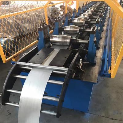 China Plc Controlled Cold Roll Forming Machine 120Mm Roller Shafts Max 200Mm Feeding for sale