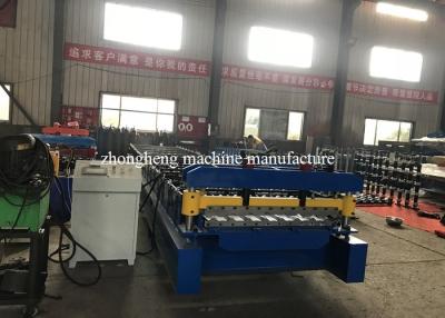 China Het Dakwerkcomité van het hoge snelheidsmetaal IBR Broodje die Machine met servomotorcontrole vormen Te koop