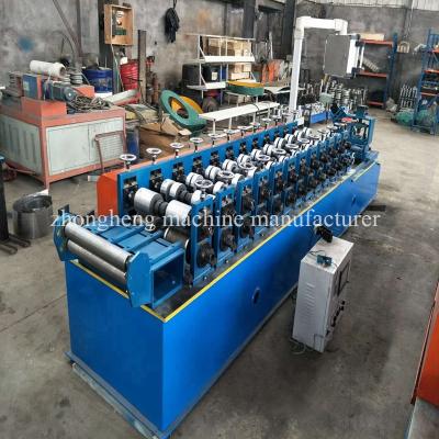 China ZH Cold Steel Omega Aluminium Profile Making Machine With None Stop Cutting for sale