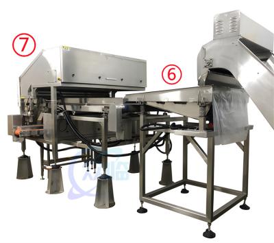 China Industrial Shrimp Deheading Machine SUS316 Durable For Head Cutting for sale