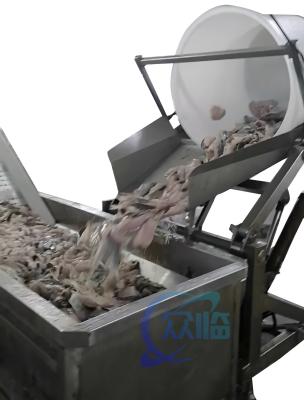 China Unidade de processamento de peixe de 2,2 kW, Equipamento industrial de processamento de salmão for sale