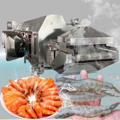 China Multiscene Stable Shrimp Boiling Machine , Stainless Steel Seafood Processing Line for sale