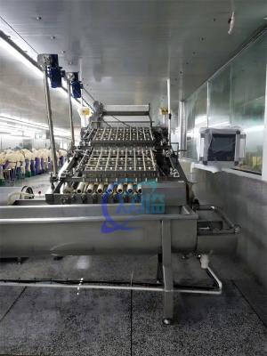 China Touch Screen Shrimp Peeling Machine Multiscene 3000W 250-300KG/H for sale