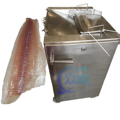 China Electric Salmon Fish Skinning Machine Multifunctional 15-30Pcs/Min for sale