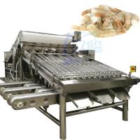 China Seafood Processing Equipment Shrimp Sorting Machine Shrimp Size Automatic Grading Machine for sale