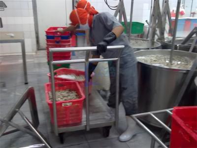 China Shrimp soaking blender shrimp processing machine Immersion Mixer Insulation barrel mixer automatic mixer for sale