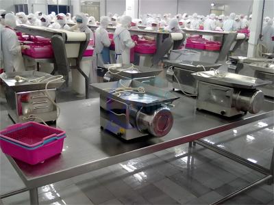 China Sparen van de de Garnalenbuik van Kosten Halfautomatische Sushi van de Snijmachinesushi de Garnalensnijder Te koop