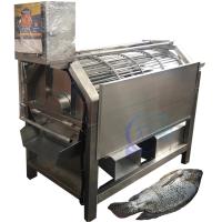 China Fish Scale Cleaning Automatic Electric Fish Back Opening Cutting Machine Fish Scale Machine for sale