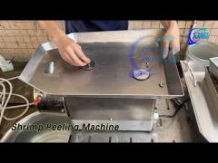 Máquina para pelar camarones de alta capacidad multifuncional para la industria