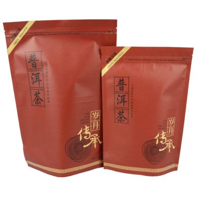 Cina I sacchetti d'imballaggio della borsa stampati incisione di carta kraft stanno su 50-320microns in vendita