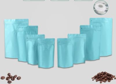 Cina alluminio della capacità 250g il supporto risigillabile sul lato delle borse di caffè Gusseted con la valvola in vendita