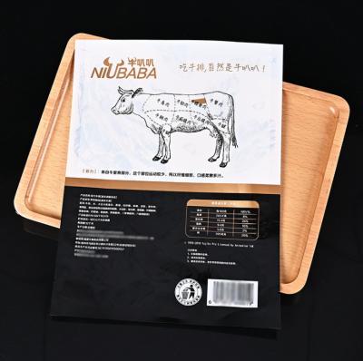 Cina Saldi a caldo le borse Gusseted dell'alimento ha laminato il sacchetto congelato bistecca di imballaggio per alimenti della carne in vendita