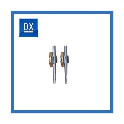 China Double Lead Bronze Small Modulus Worm And Pinion Gears Customized for sale