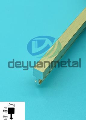 China Decorative Aluminum T Profiles Divider For Kitchen Cabinet for sale