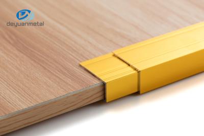 China Geanodiseerde de Profielen Gouden Kleur 2.5m van Aluminiuml Lengtealu6063 Materiaal for sale