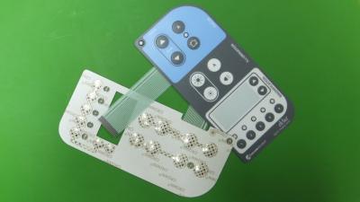 Cina Il ESD protegge il commutatore di membrana della tastiera del silicone ricoperto con l'adesivo di 3M in vendita