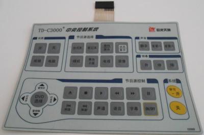 Cina Micro tastiera della membrana del commutatore e della lampadina di membrana del forno di Wave con la cupola del metallo in vendita
