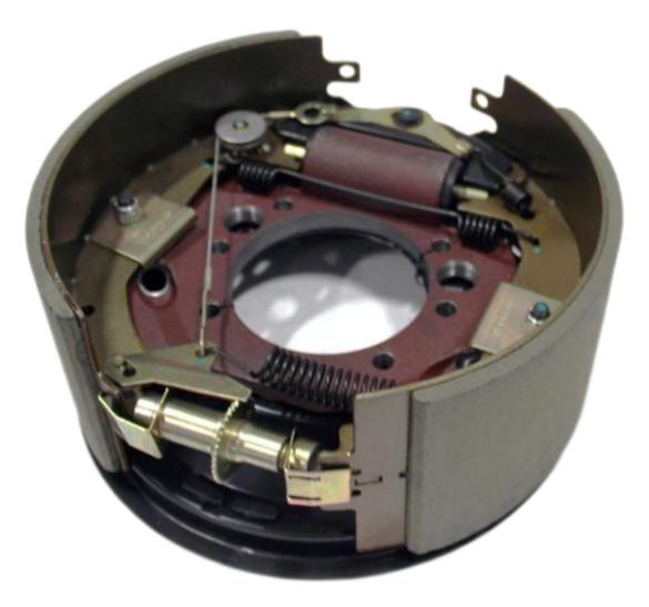Quality 12K-15K Duo Hydraulic Servo Brake 12 1/4"X5" Trailer Brakes Assembly for sale