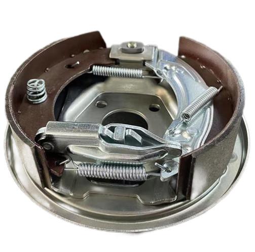 Quality Knott 200×50 Trailer Axle Back Plate Brake Shoe Bolt On Assembly for sale