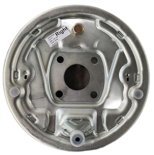 Quality 250×40 Backplate Knott Brake Assembly Bolt On Trailer Axles Parts for sale