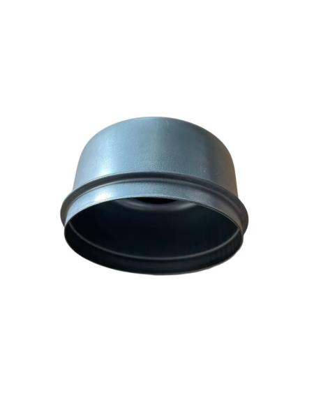 Quality 2.44" EZ Grease Dust Caps Steel Rubber Grease Caps Zinc Plated for sale