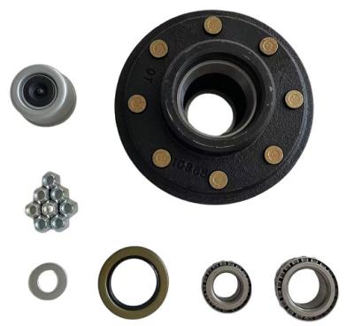China 7000 Lb Trailer Axle Hub Kit 8 On 6 1/2