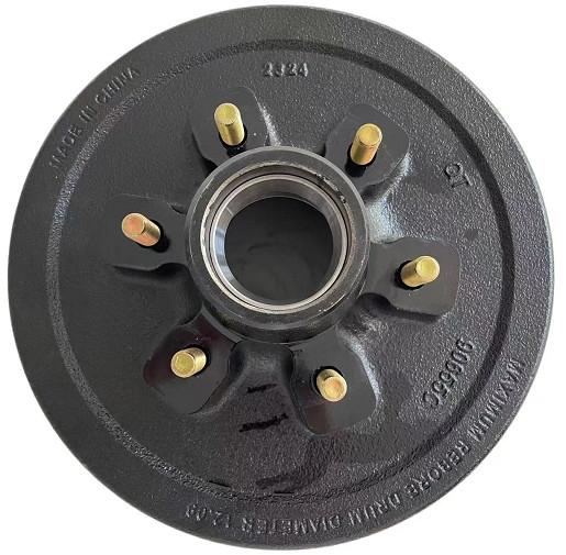 Quality 6000Lb 6 Lug Trailer Brake Drum 5.5" Electric Trailer Brake Drums for sale