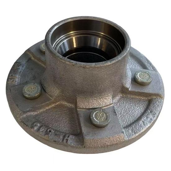 Quality 3500lb Trailer Axle Idler Hub 5 Bolt On 4.5" Idler Hub Galvanized for sale