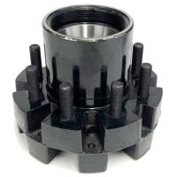 Quality Idler Hub Assembly For 12000 Lb Trailer Axles Hubs 8 On 6-1/2 Oil Bath for sale
