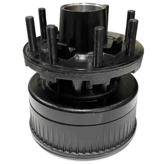 Quality Heavy Duty 15K Axles Trailer Hub Drum Assembly - 8 On 275mm Oil Bath for sale