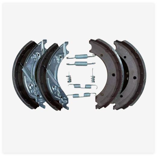 Quality Retrofit Knott Brake Shoes 250x40 Axle Knott 250 X 40 Brake Shoes Kit for sale